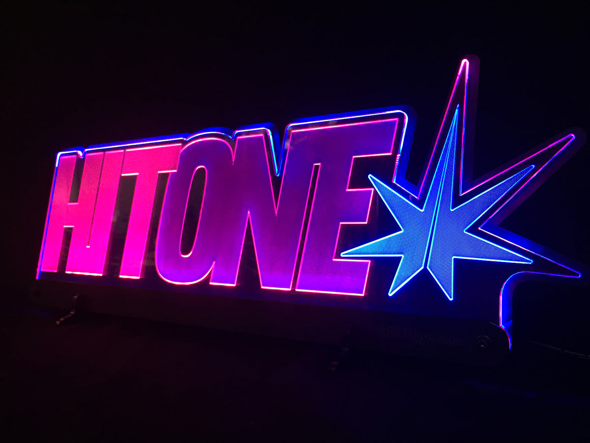 HitOne - 24" Custom Contoured Logo Sign – LittUpp